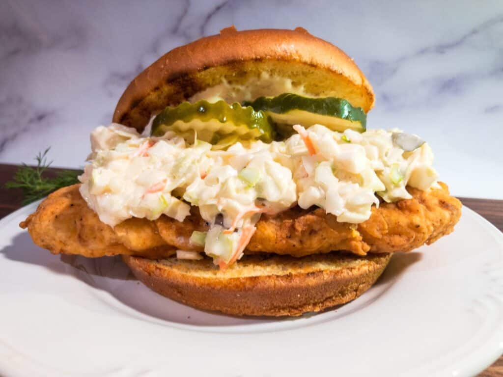 Fried Redfish Sandwich - Wife Of A Hunter